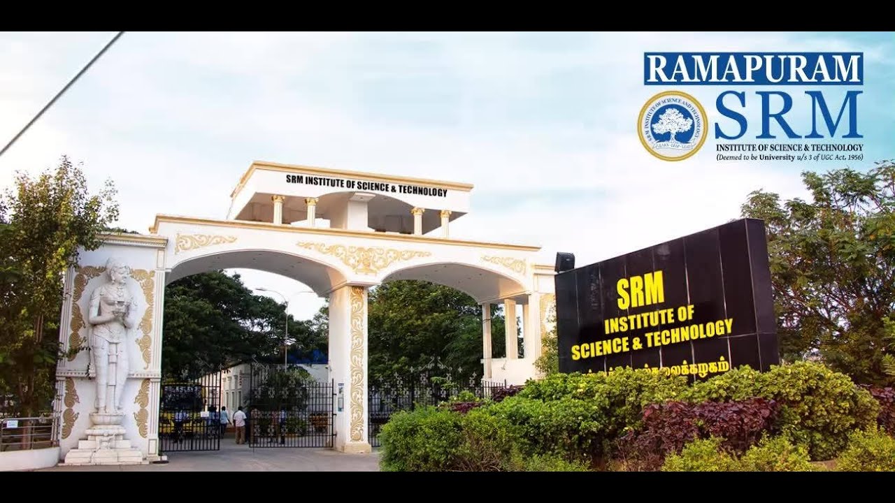 #SRM__University__Ramapuram__(2nd campus) - YouTube