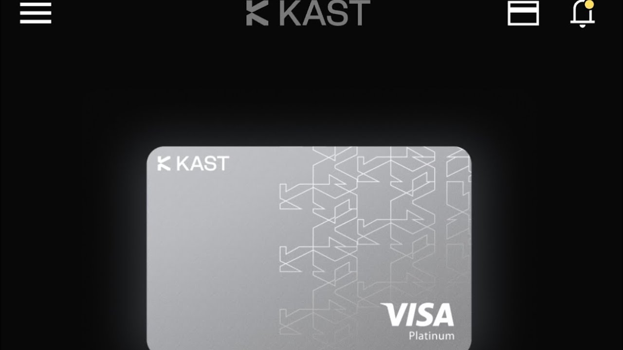 O MELHOR CARTÃO DE CRÉDITO CRIPTO - KAST FINANCE - KAST APP - YouTube