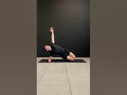Kneeling side plank - YouTube