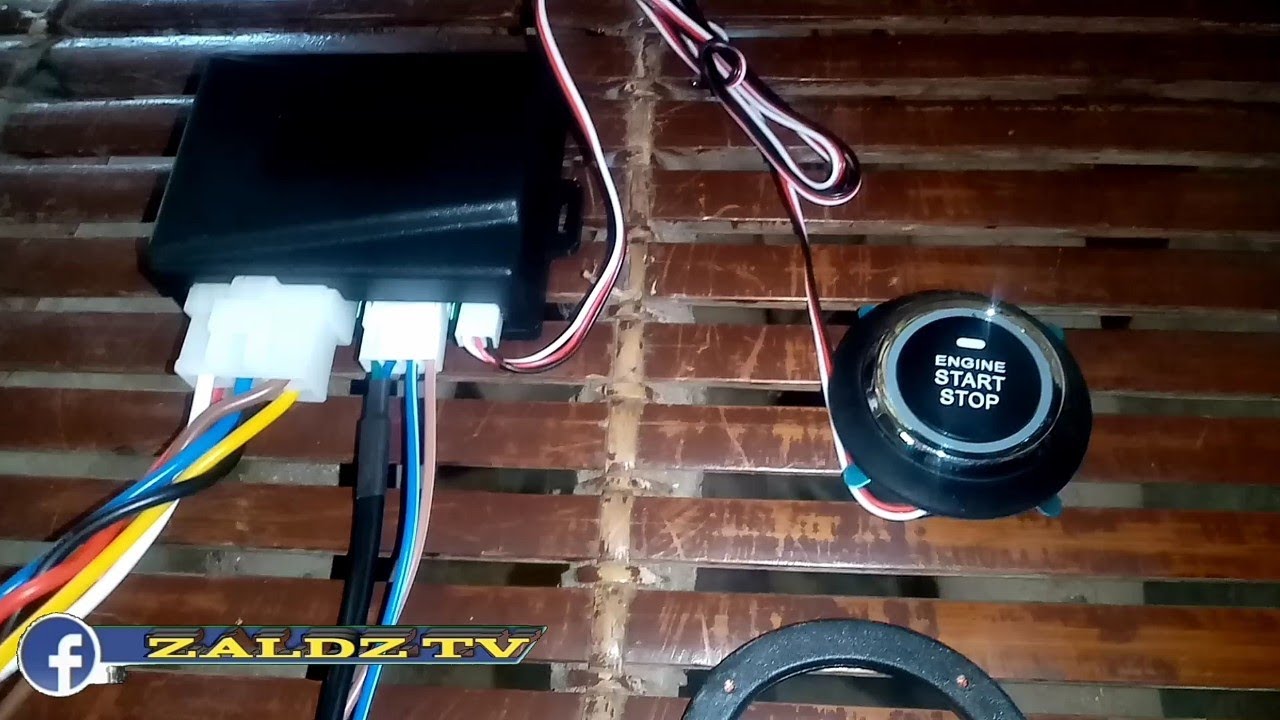 PAANO MAG INSTALL NG PUSH BUTTON STARTER SA MOTOR - YouTube