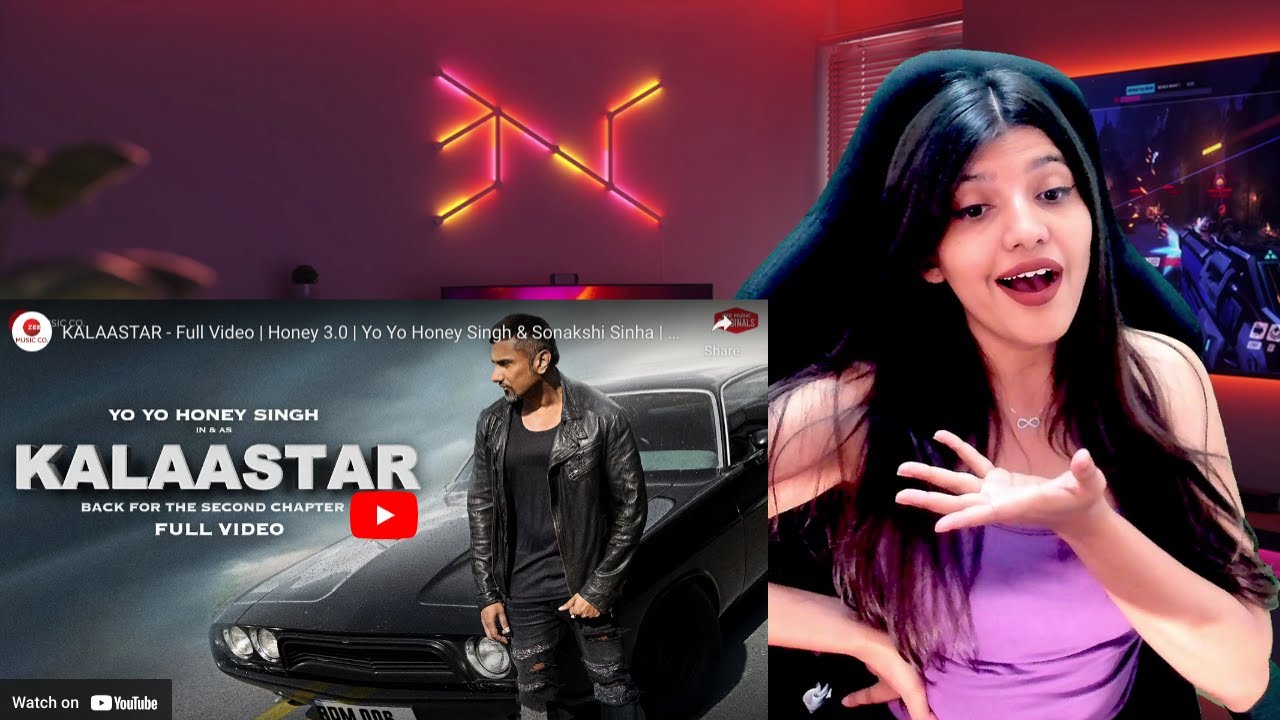 KALAASTAR - Full Video | Honey 3.0: Reaction With NYSHA - YouTube