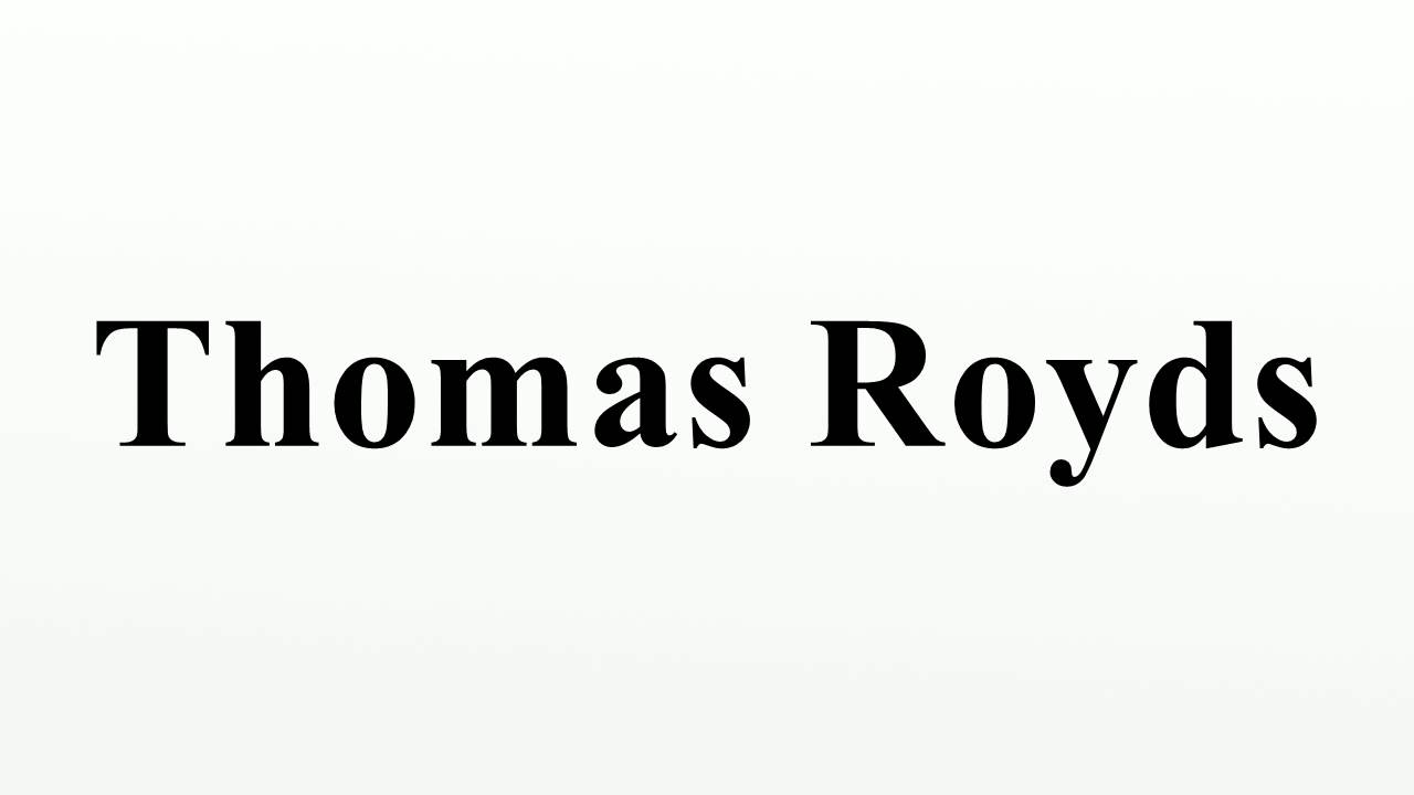 Thomas Royds - YouTube