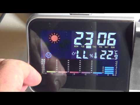 Weather Station Projection Alarm Clock | Weather-station