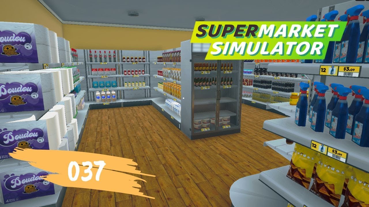 Zielgerade zur nächsten Lizenz - Supermarkt Simulator 037 - PC Lets ...