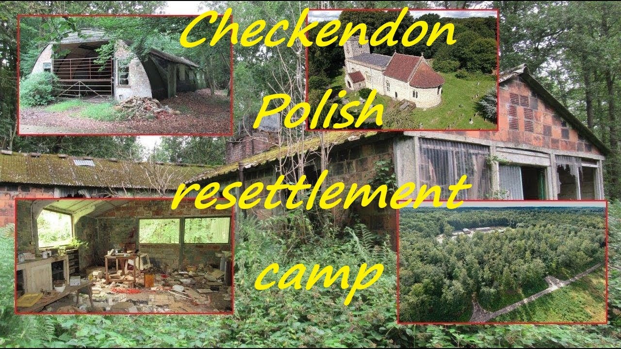 Checkendon Polish resettlement camp. WW2 stuff. Local church on intro ...