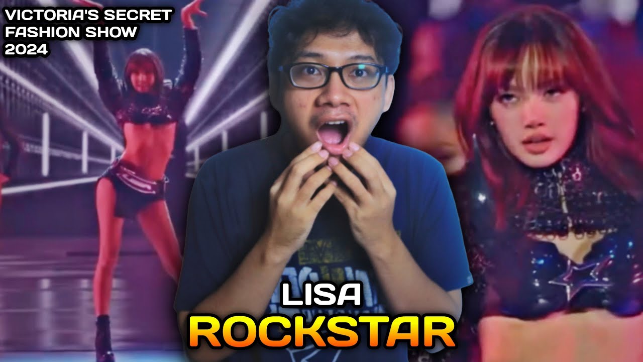 LISA - Rockstar Victoria's Secret Fashion Show 2024 | REACTION - YouTube