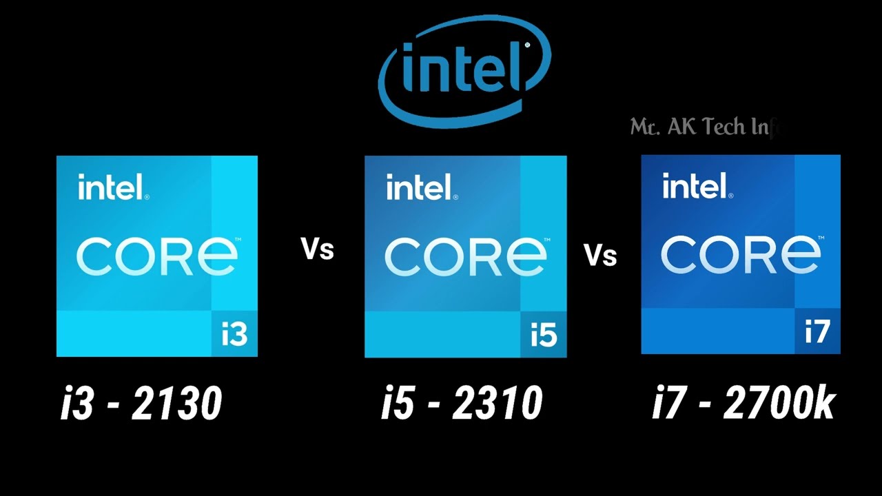 I3 2130 Vs I5 2310 Vs I7 2700K 2nd Gen Desktop Processor L I3 Vs I5 Vs