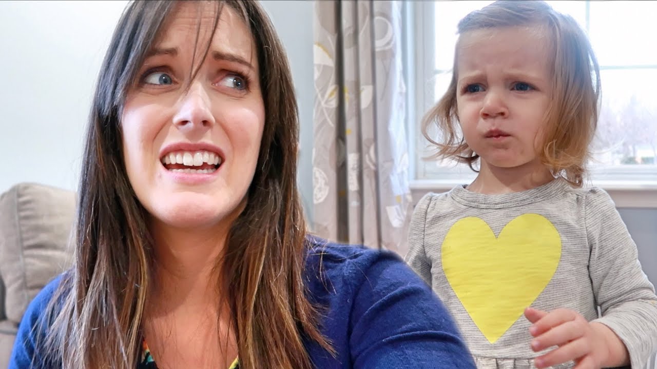 Toddler Says First BAD WORD?!? - YouTube