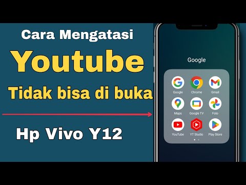 CARA MENGATASI YOUTUBE TIDAK BISA DI BUKA HP VIVO Y12