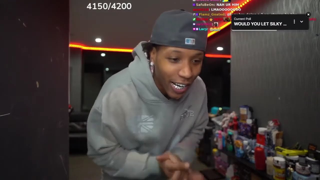 Silky Live No Ads Reaction Full Stream Faze - YouTube