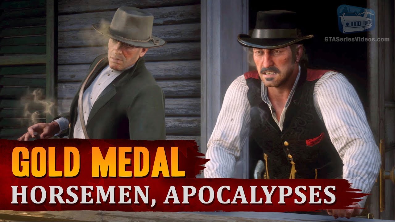 Red Dead Redemption 2 - Mission #53 - Horsemen, Apocalypses [Gold Medal ...