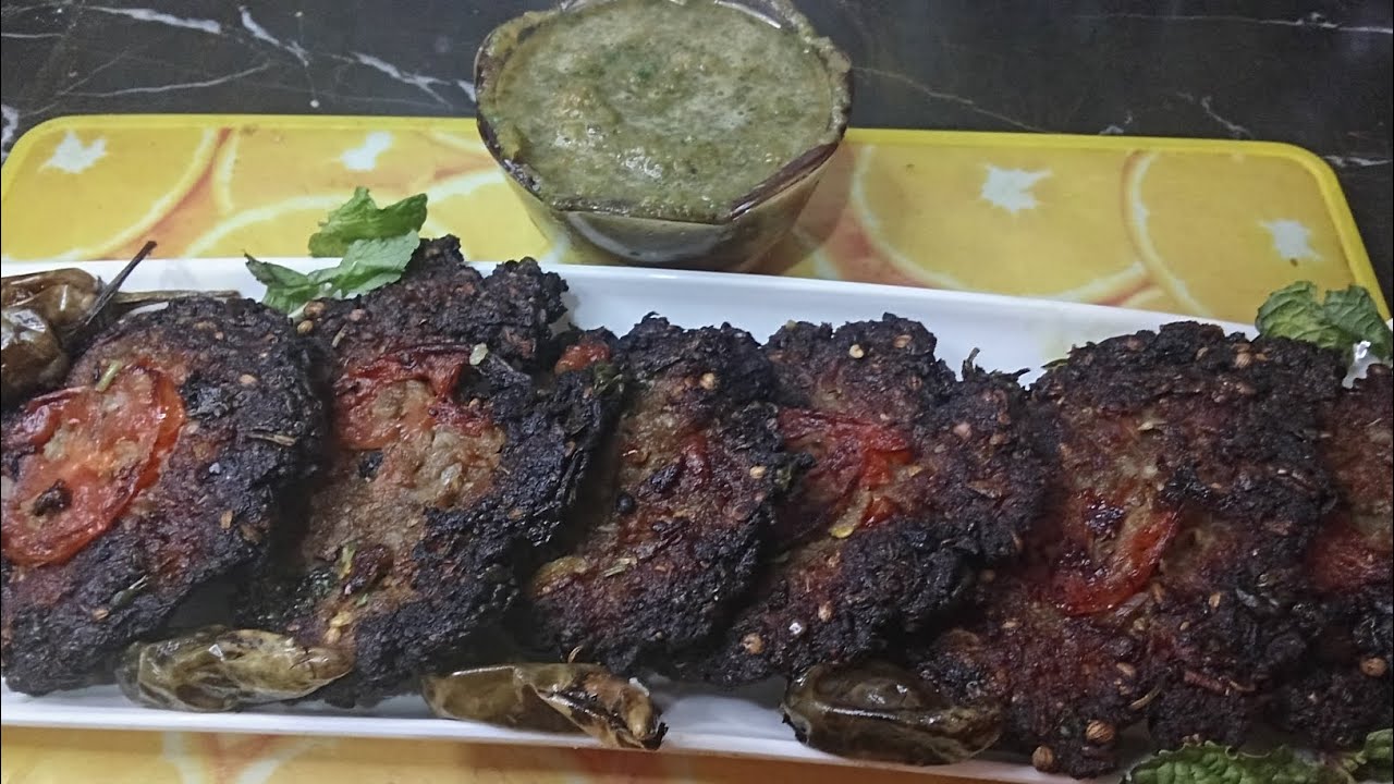 chapli kabab recipe very yummy and tasty and easy to cook - YouTube