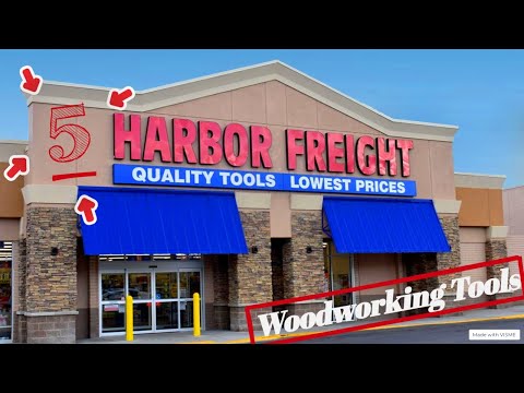 5 Great Harbor Freight Woodworking Tools! Budget Woodworking - YouTube