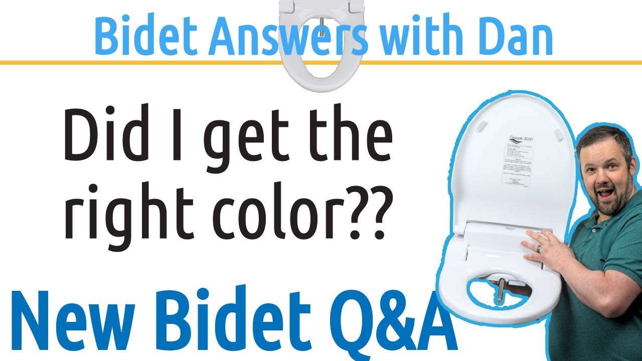 Did I get the right color bidet seat? New Bidet Q&A | Bidet Answers ...