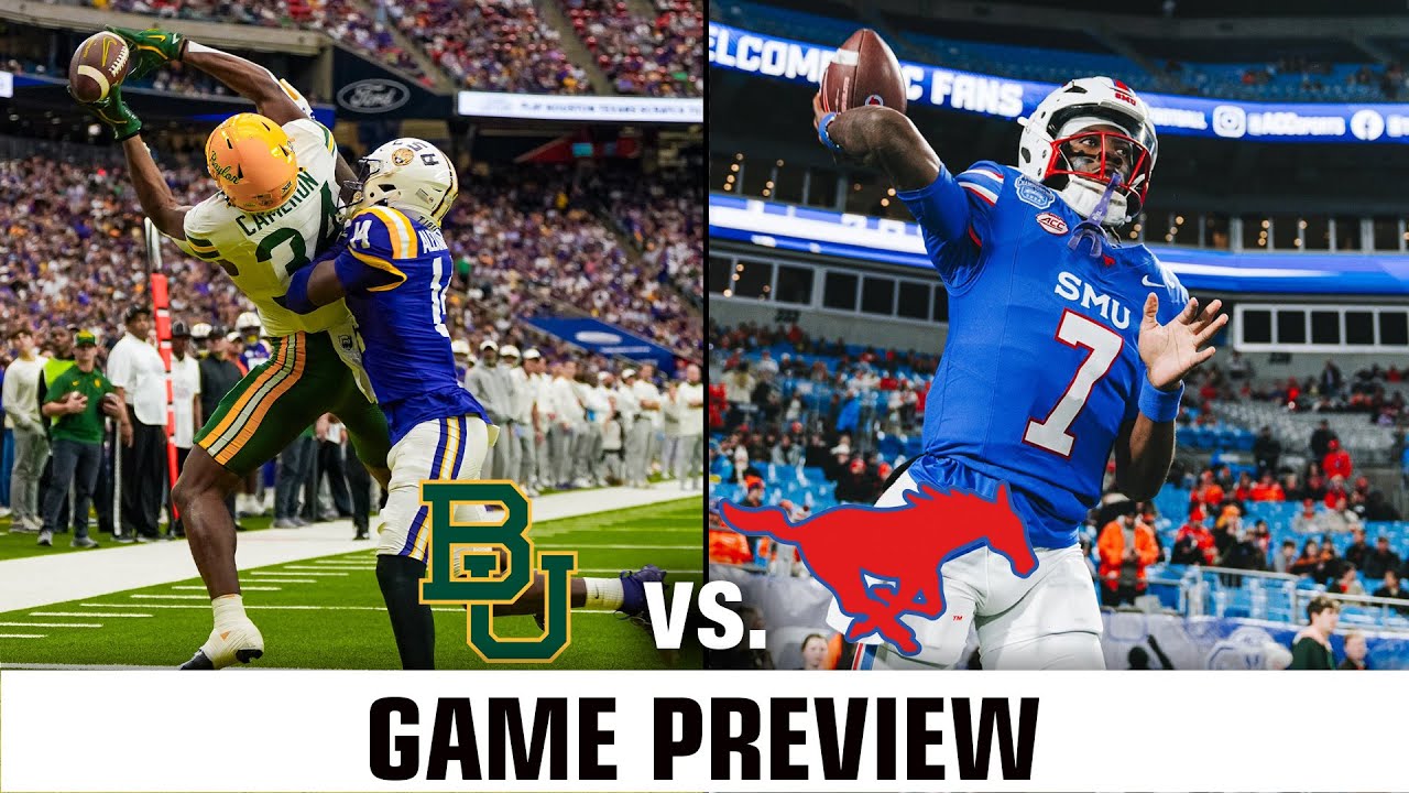 Baylor vs. SMU Game Preview | ACC x Big 12 Preview - YouTube