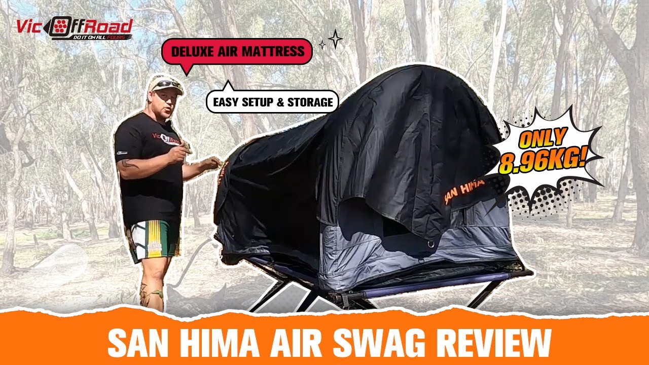 San Hima Air Swag Walk Through - Set Up & Tested - YouTube