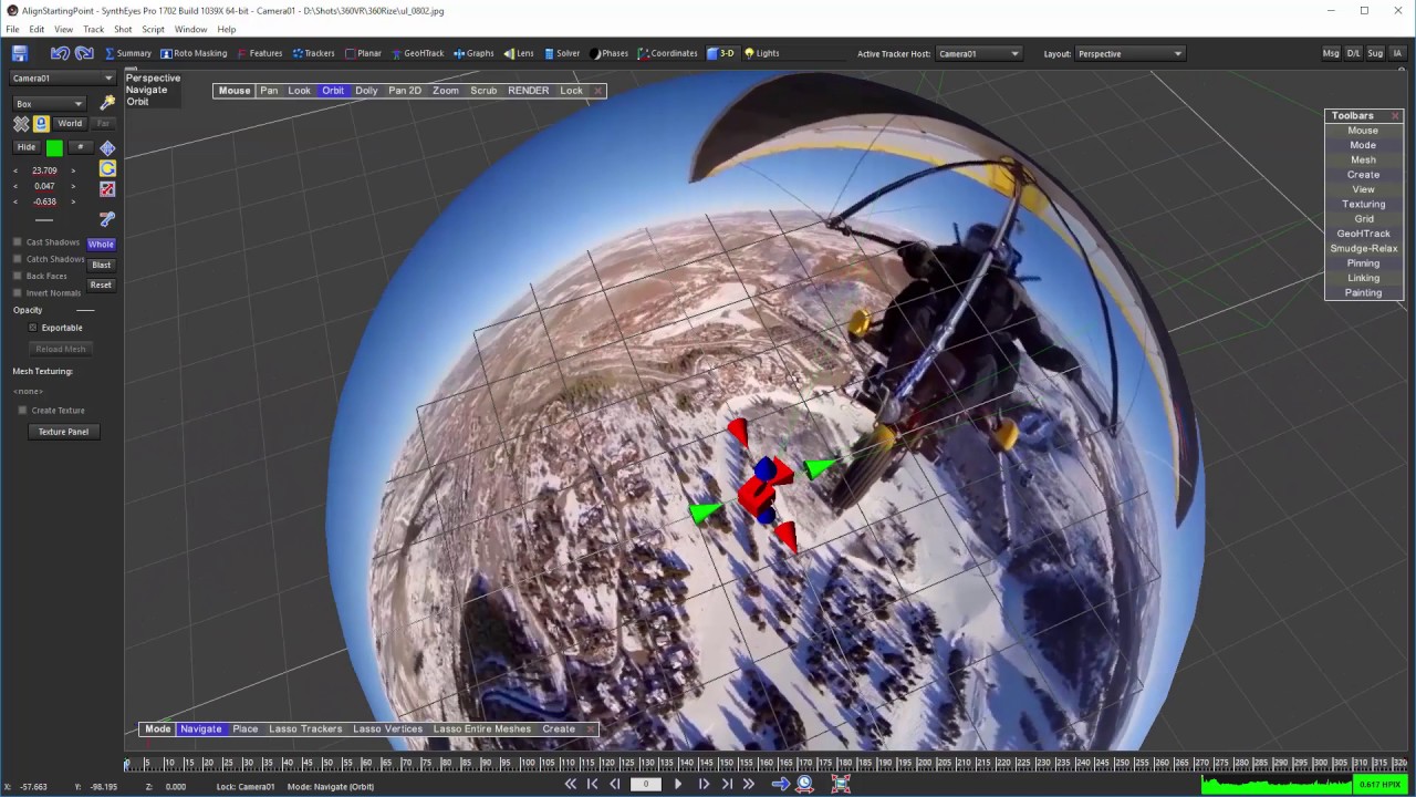 360VR Alignment by Rotating the Image Sphere - YouTube