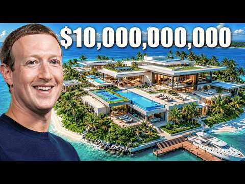 Inside Mark Zuckerberg’s New $10,000,000,000 Island Mansion