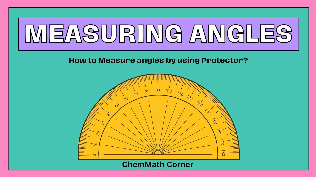 How to Measure Angles By Using a Protector - YouTube