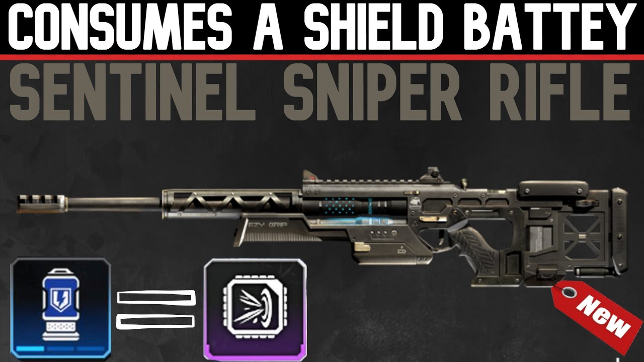 Apex Legends: Sentinel Sniper Uses Shield Batteries! [NEW DETAILS ...
