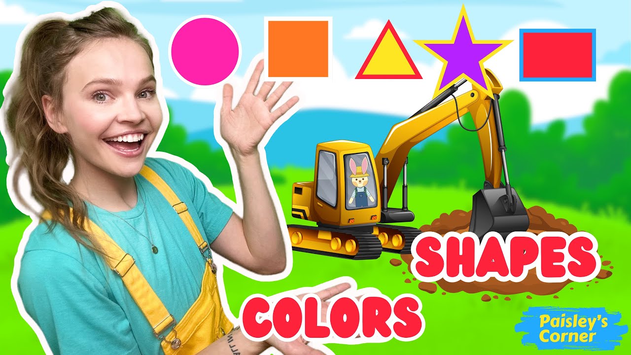 Baby & Toddler Learning Video - Learn Colors, Shapes, Counting & First ...