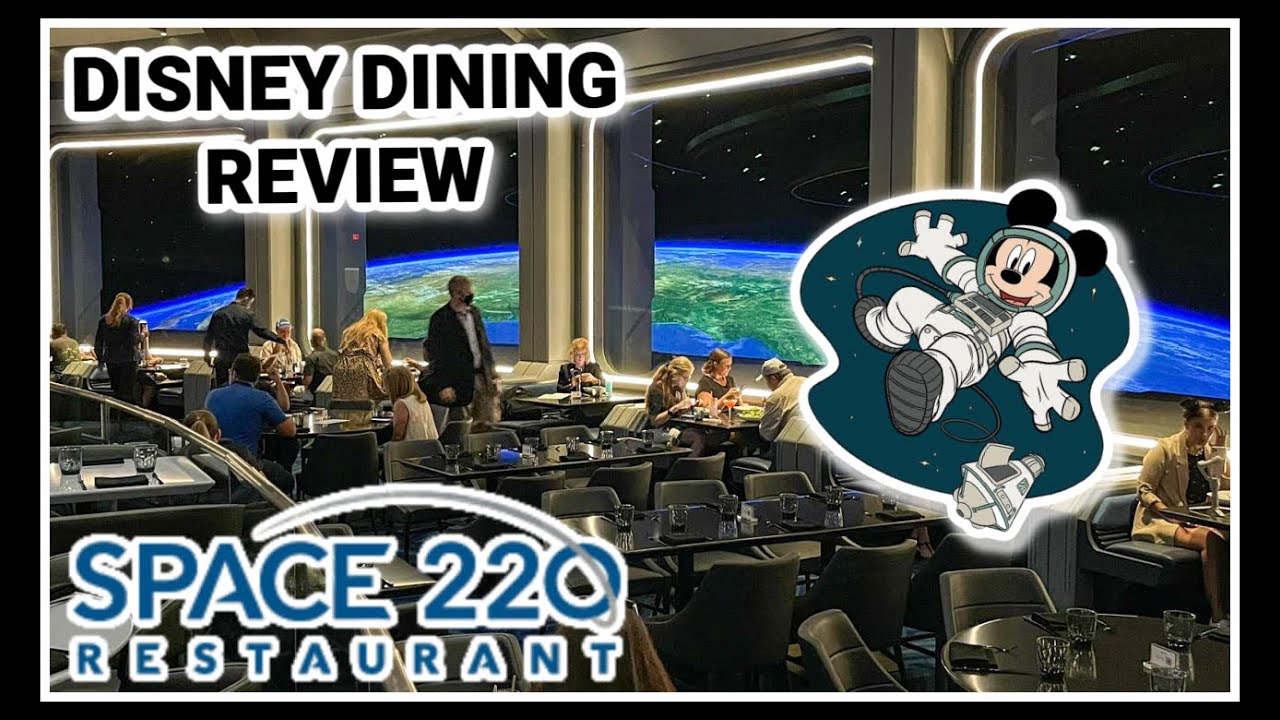 SPACE 220 DINING REVIEW | Disney Dining Review EPCOT Space 220 | Best ...