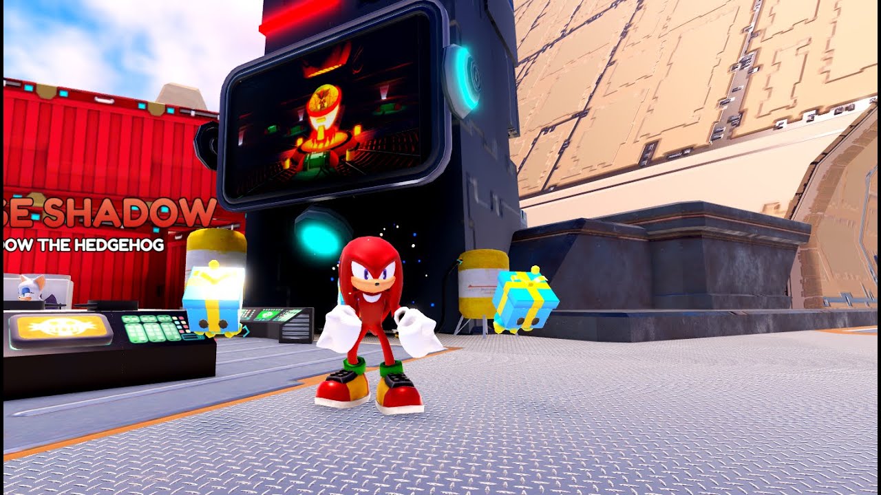 Knuckles in Sonic Speed Simulator : Roblox - YouTube
