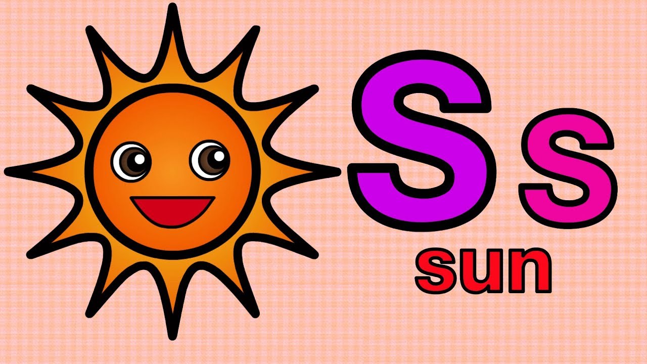 S Sun | ABC Song | Drawing and Painting | เพลง ABC | วาดรูป ดวงอาทิตย์ ...
