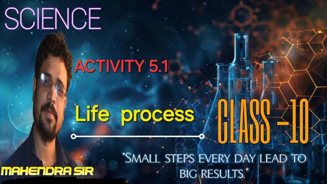 Activities 5.1 life process chapt class 10th science. Activities 5.1 ...