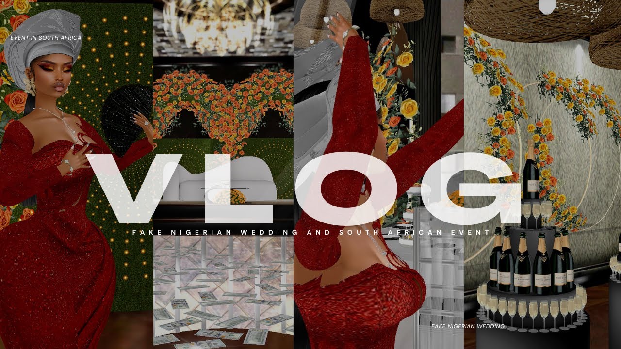 WEEKEND WITH CHANTE’ | NIGERIAN FAKE WEDDING + 422 CBD EVENT #imvu # ...