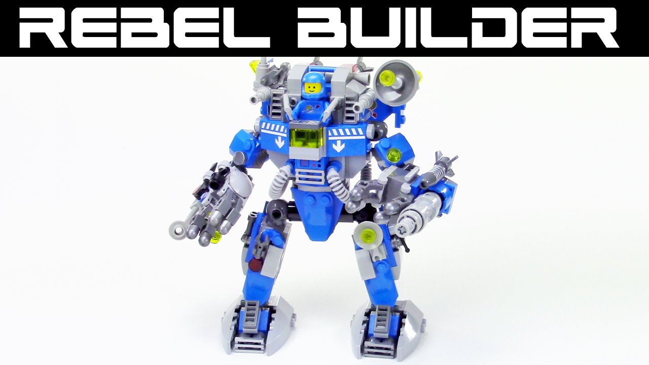 LEGO MOC Benny The Spaceman's Mech! - YouTube