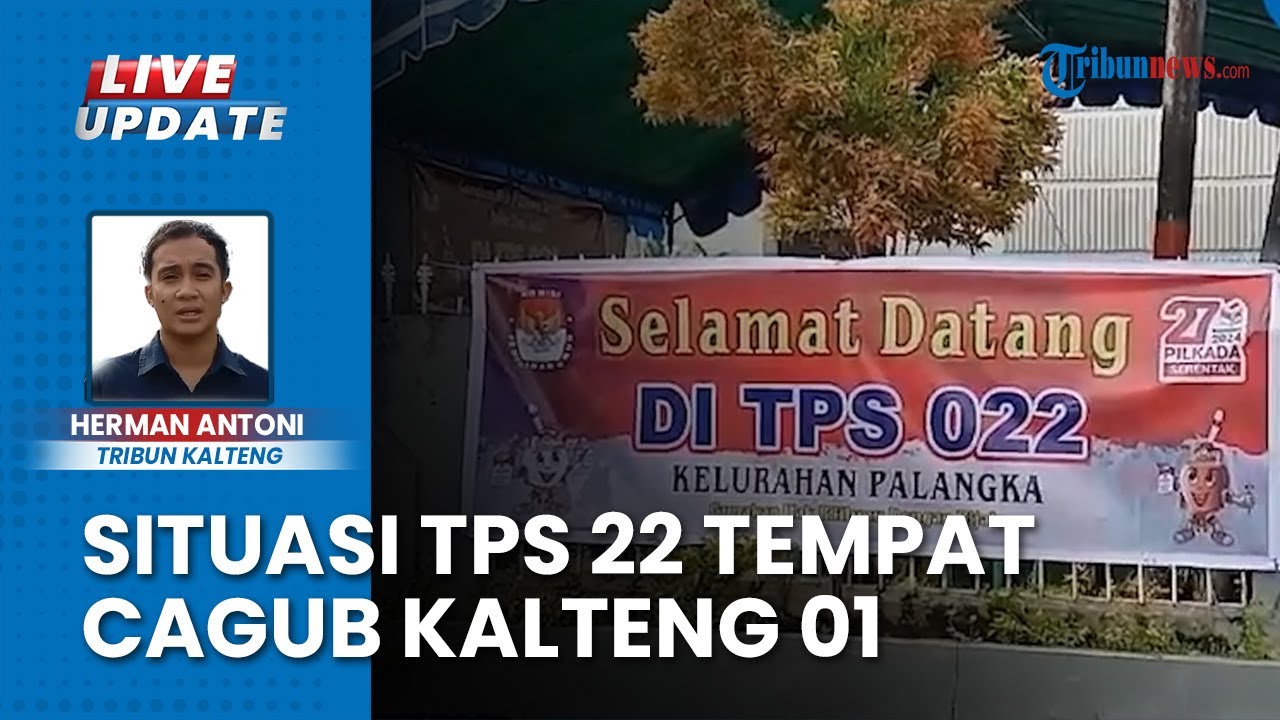 Pilkada Serentak: Warga Datangi TPS 22 di Pangrango Palangkaraya Lokasi ...