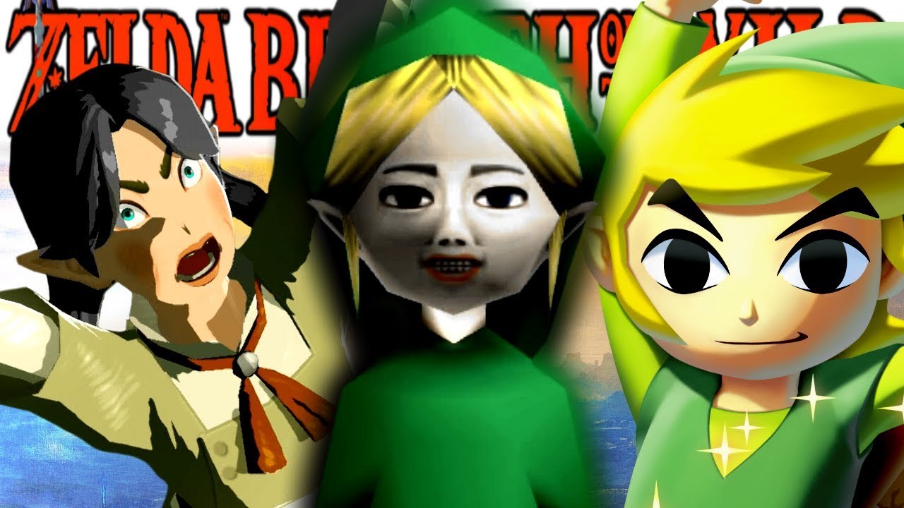 LINK DROWNED (Dumbest NPC's Ever) | Breath of the Wild MASTER MODE ...