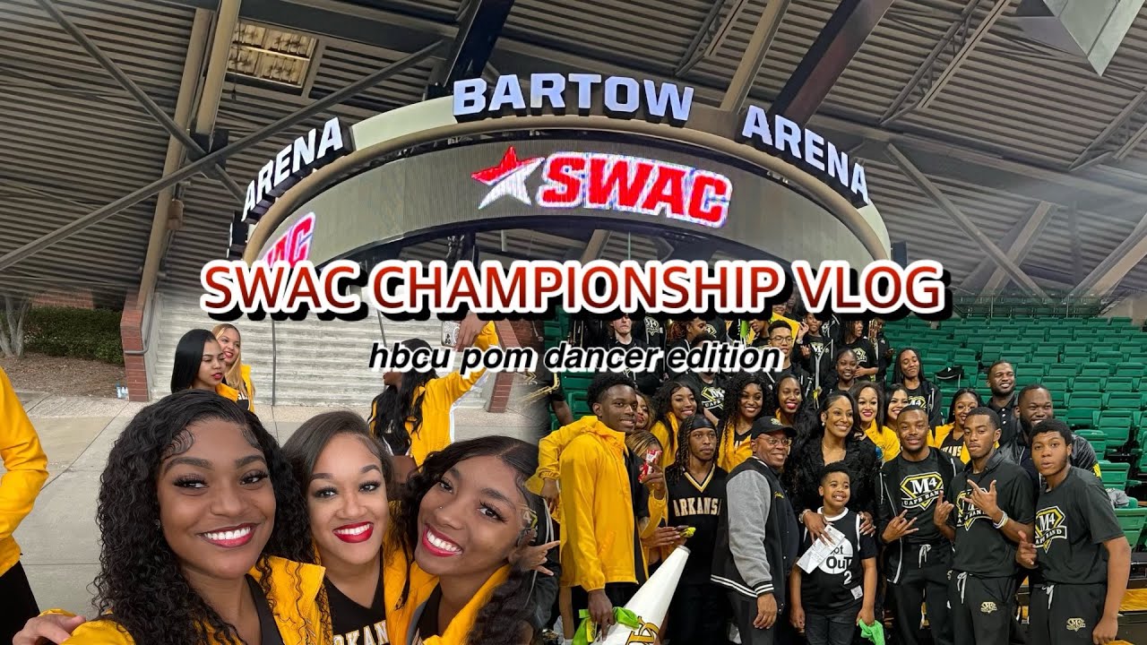HBCU Vlog: come with me to the SWAC championship | UAPB spirit team ...