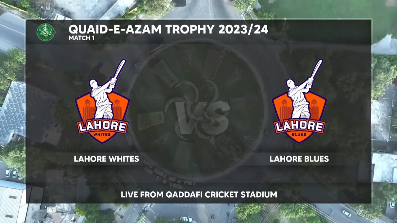 LIVE | Lahore Whites vs Lahore Blues | Day 3 | Match 1 | Quaid-e-Azam ...
