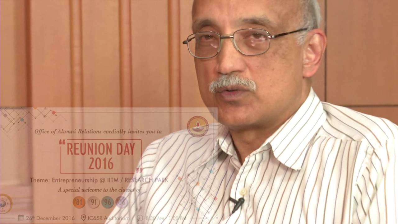 Director, IIT Madras & Dean - I & AR: A Year-End 2016 Conversation ...