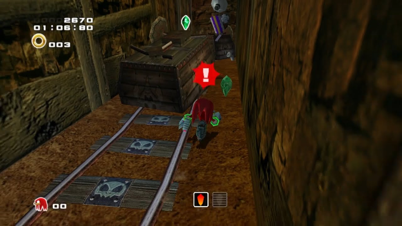 Sonic Adventure 2 - PS3 - Aquatic Mine - 1st Mission: Find 3 Pieces of ...