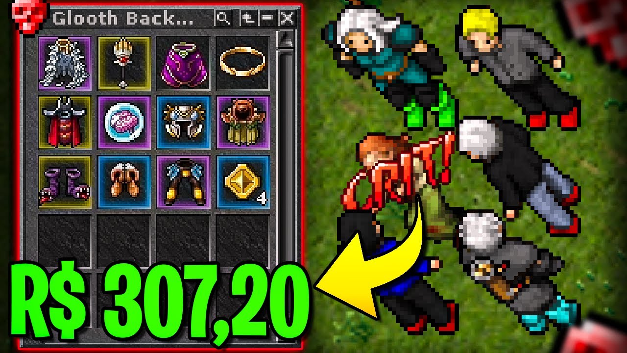 Profitamos R$ 307,20 em um RED SKULL no TIBIA 🤑💲 - YouTube