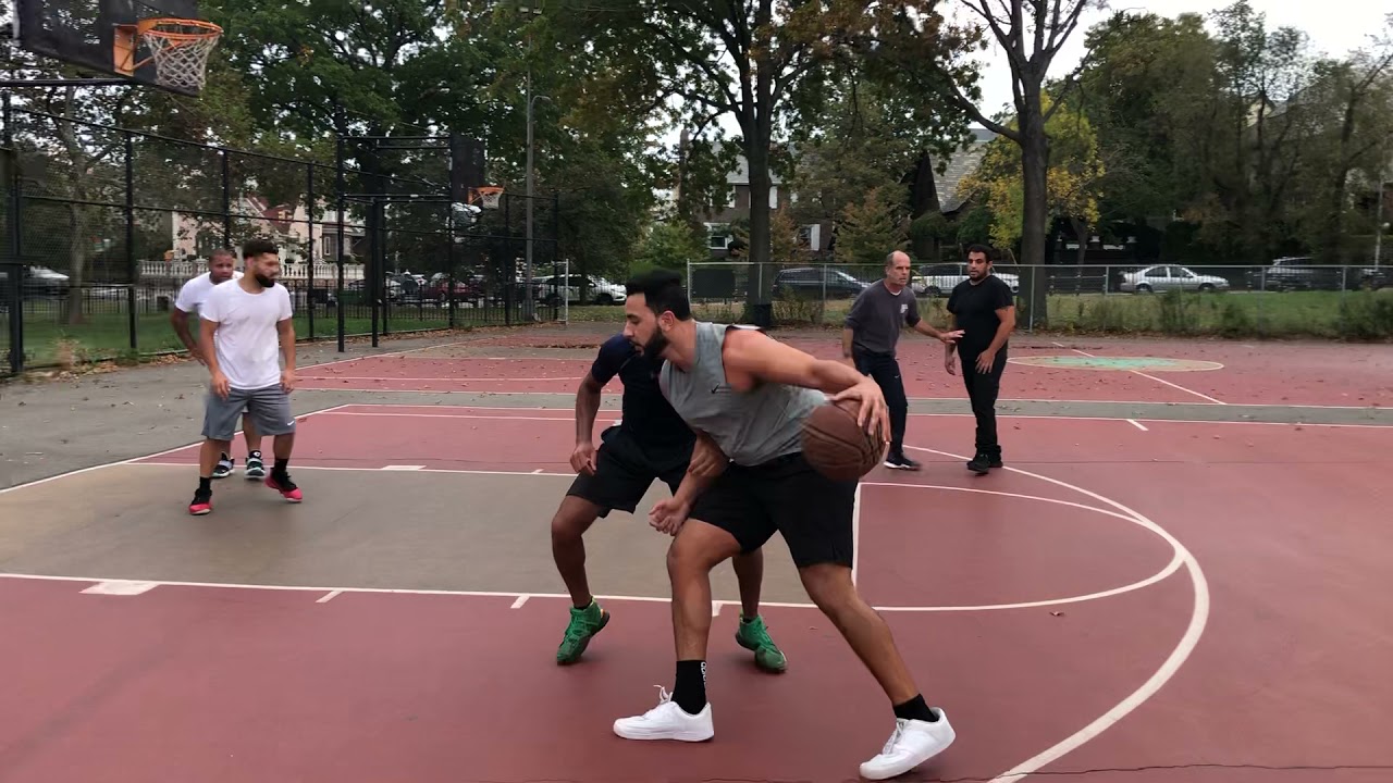 Shore Road Basketball ( Flagrant foul, hitting the camera man ) - YouTube