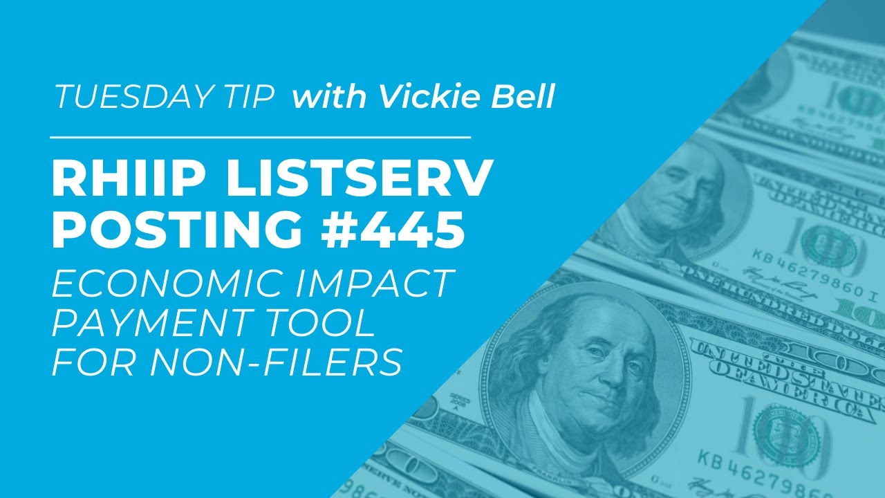 Tuesday Tip: RHIIP Listserv #445 - YouTube