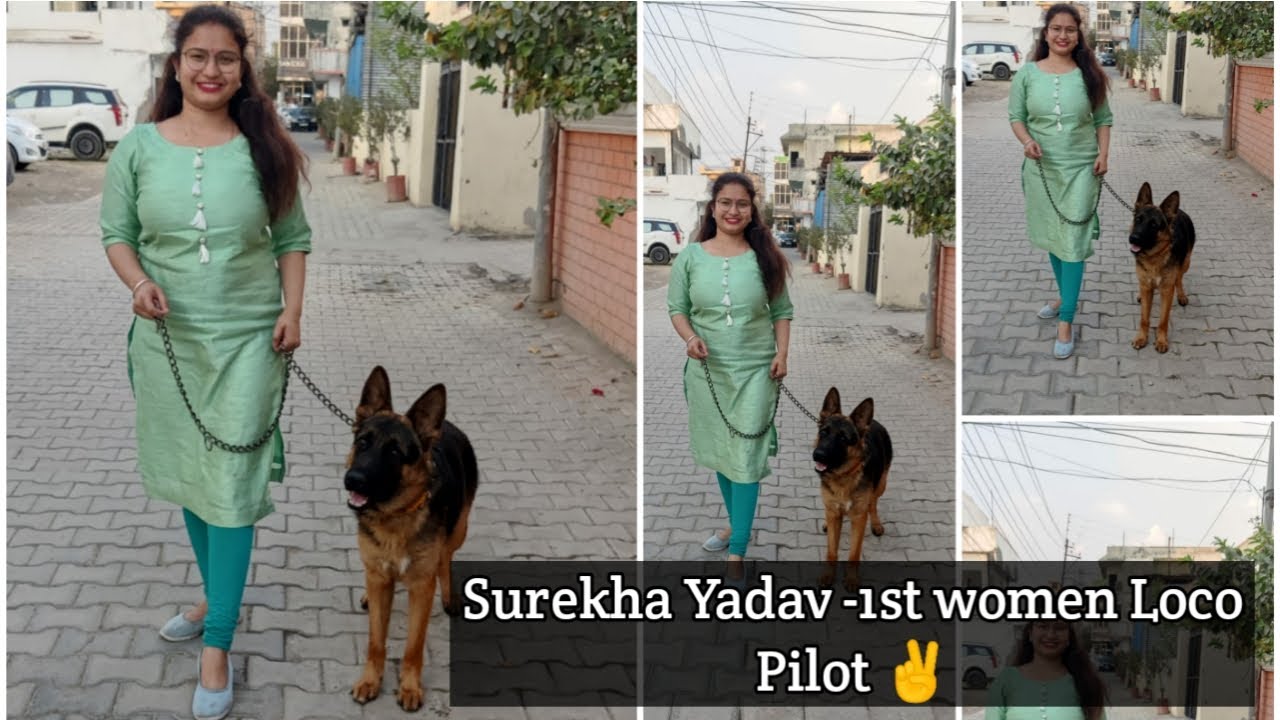 Inspiring Story of Surekha Yadav - The First Female Train Driver of ...