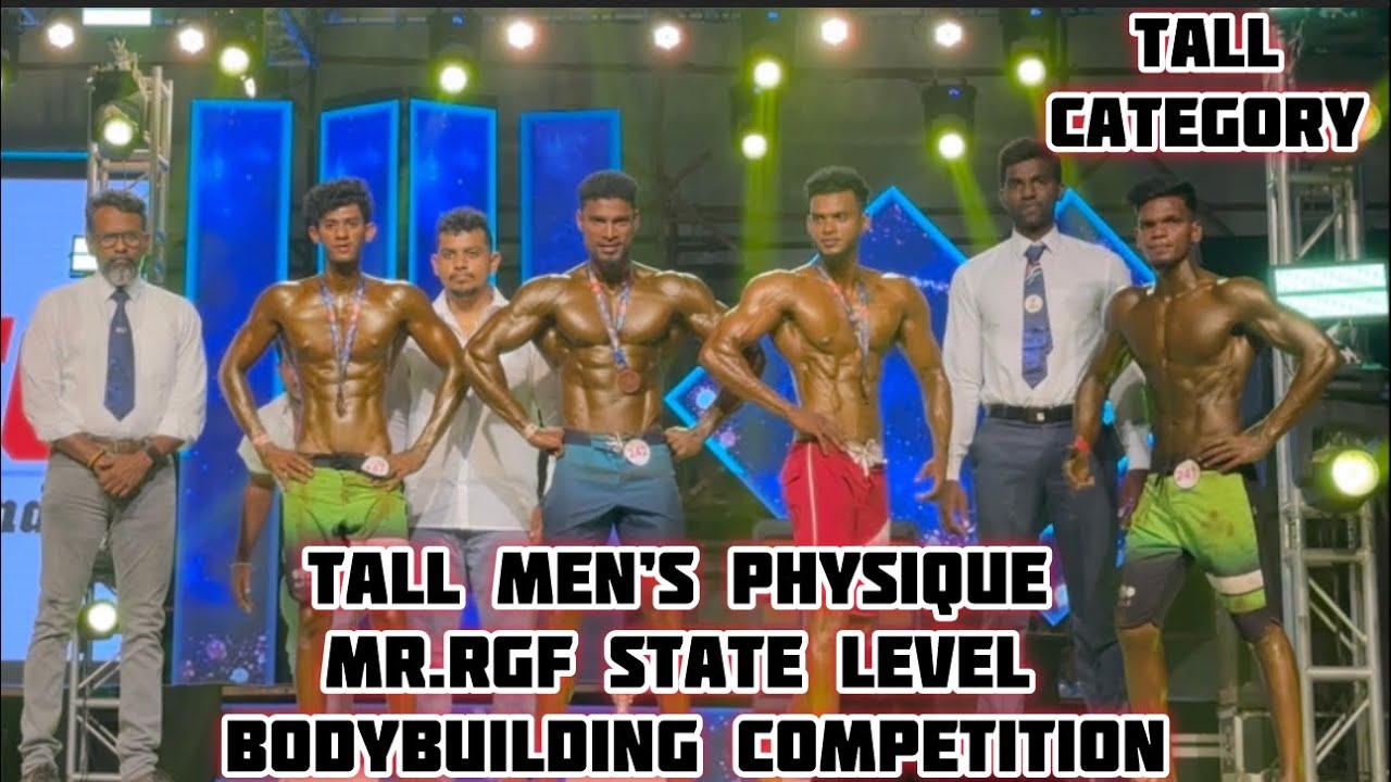Tall Men’s Physique Mr.RGF State Level Bodybuilding Competition ...