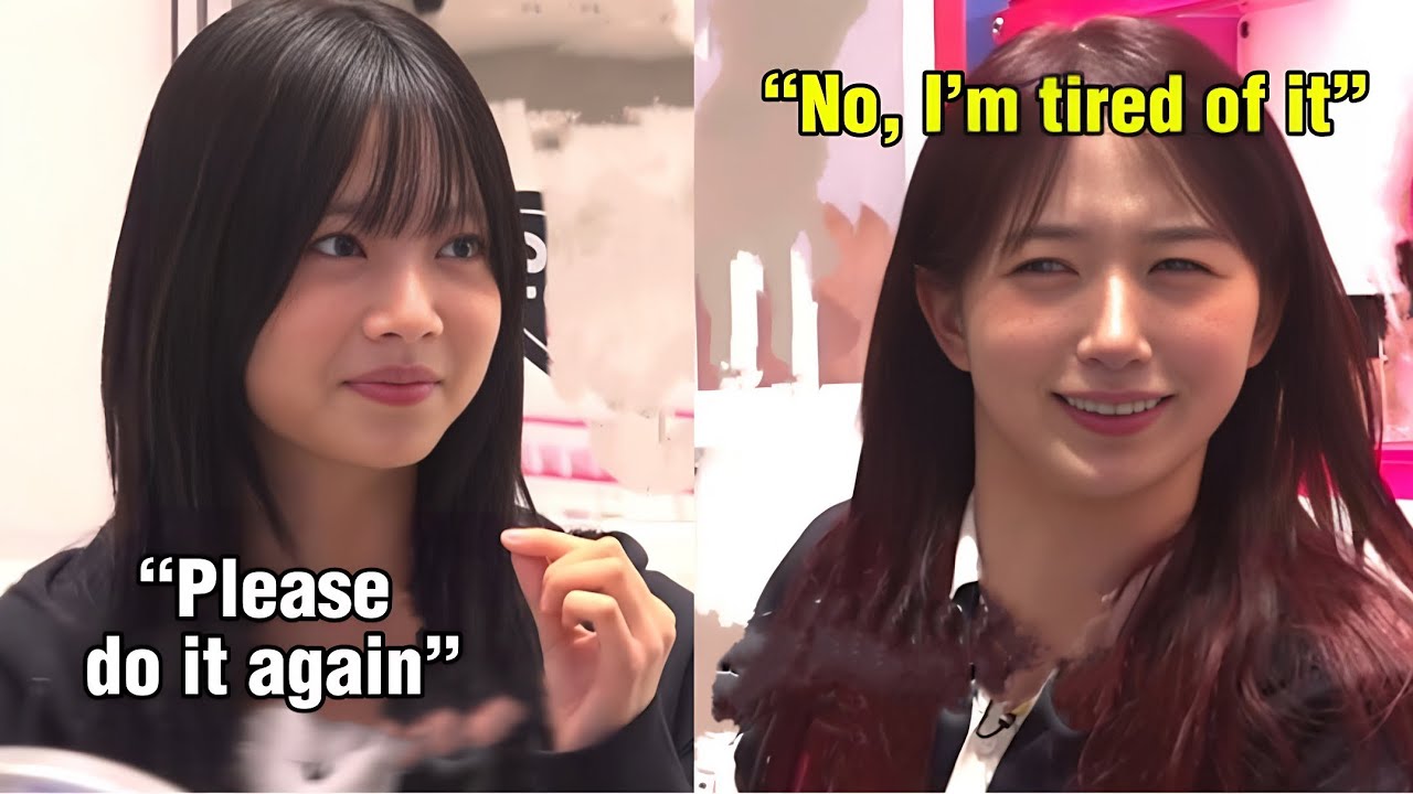 NMIXX HAEWON is now tired of doing her viral WEMO CHECK memes (ft. LE ...