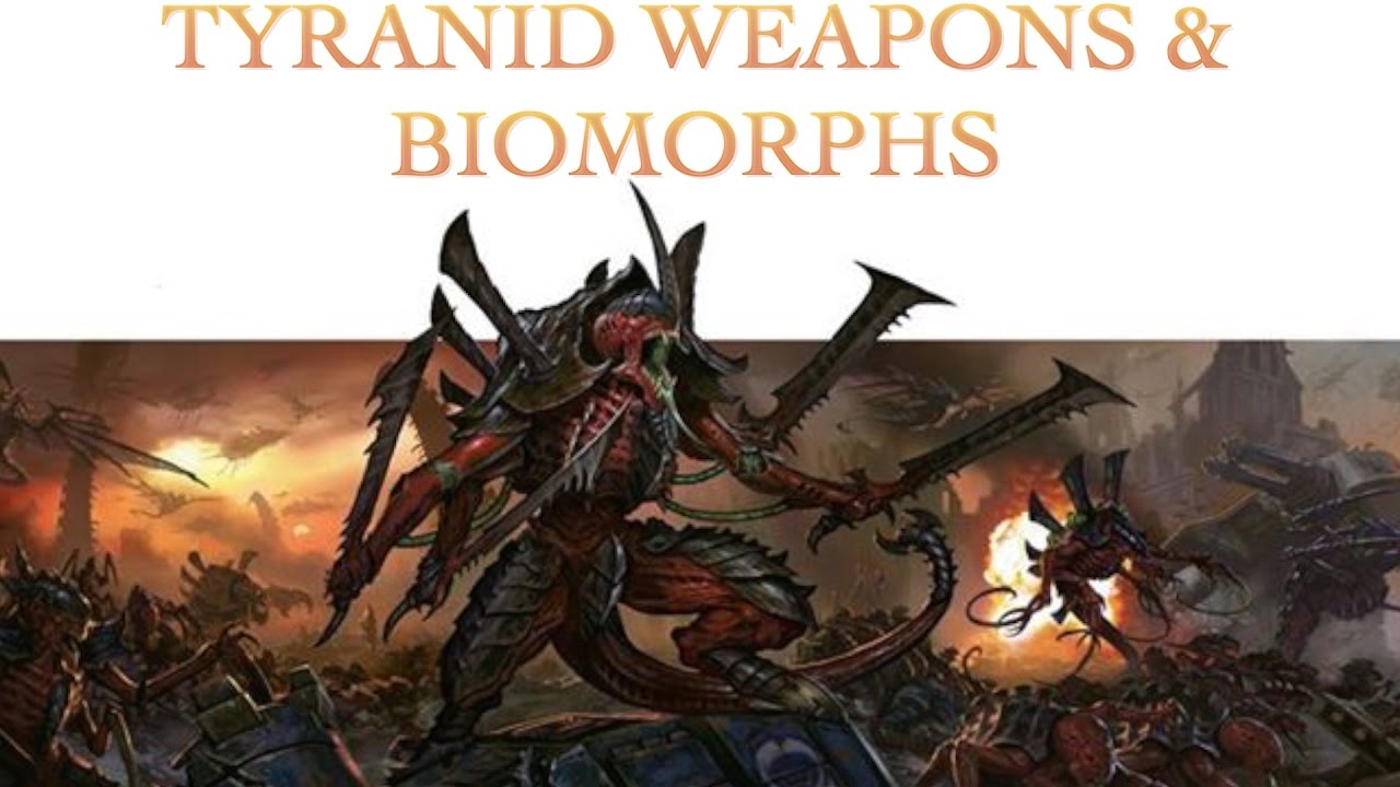 40 Facts & Lore on Tyranid Weapons & Biomorphs Warhammer 40k - YouTube