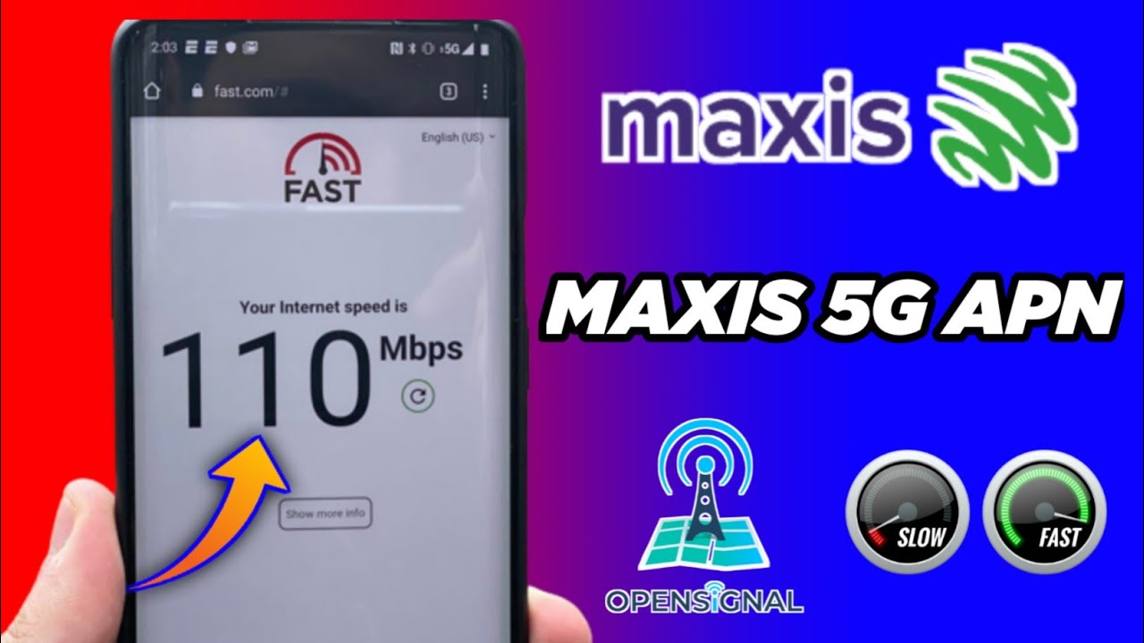 new settings apn maxis for android 5g internet speed 2022 - YouTube
