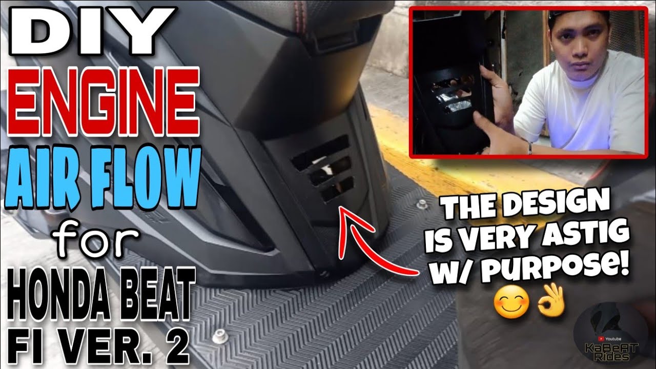 DIY Engine Air flow for Honda Beat FI V2 - YouTube
