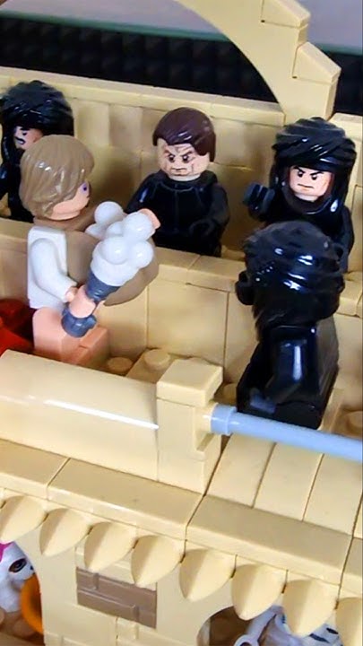 Life of Brian (Monty Python) as LEGO Minifigures Star Wars MOC #shorts ...