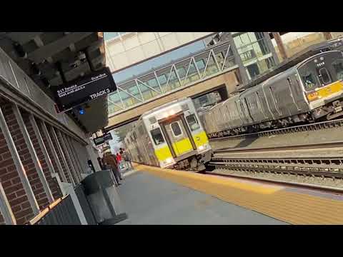 Long Island railroad C3 5003 and 405 to Jamaica departing Mineola with a hornshow - YouTube
