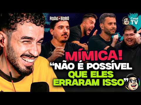 DESAFIO DA MÍMICA VALENDO O CINTURÃO! CAZÉ E DONAN X IGOR E LUISINHO | REACT CAZÉ TV