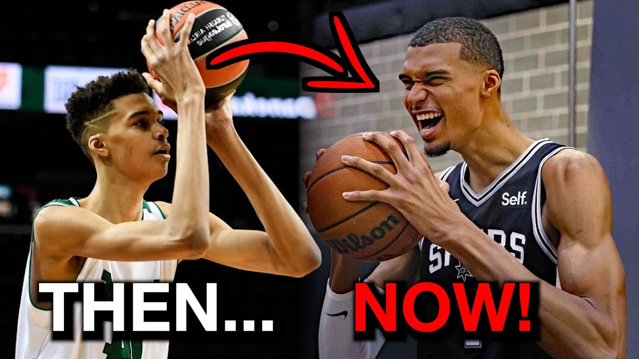 The INSANE TRANSFORMATION of 7'4" Victor Wembanyama Is TERRIFYING ...